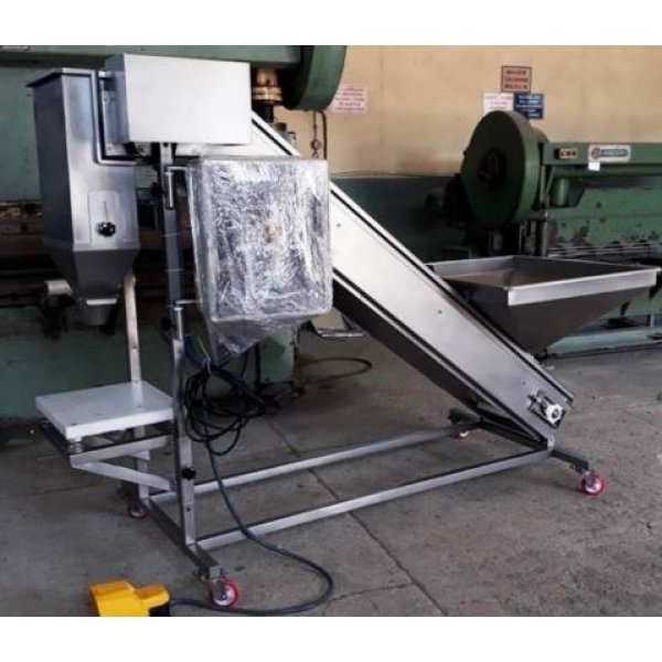 Olive Weighing & Filling Machine